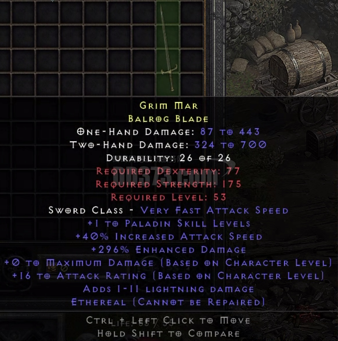 【Balrog Blade】1pal 296ed 40ias fools || 炎魔之刃 无形自回 2野蛮 2bar 40ias 300ed ...